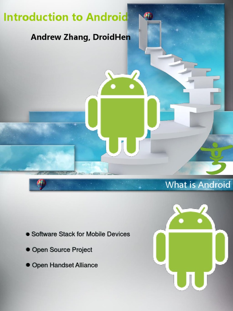 The Introduction To Android | PDF | Games & Activities