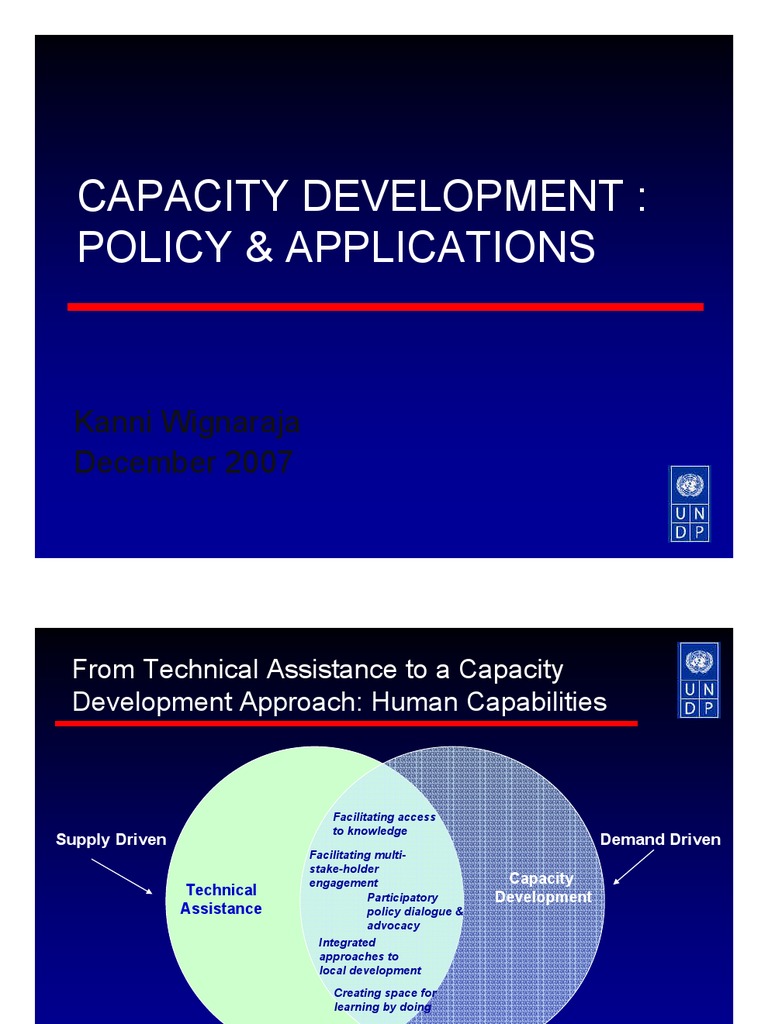 Capacity Dev | PDF | Capacity Building | United Nations Development ...