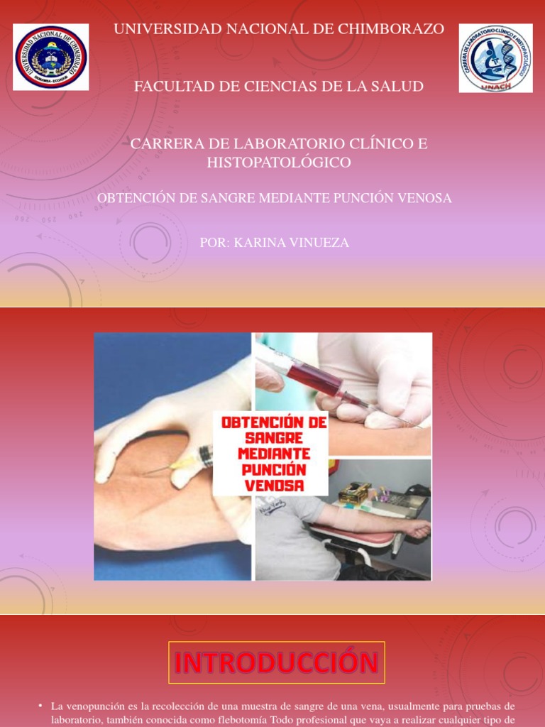 Obtención de Sangre Mediante Punción Venosa | Medicina | Medicina CLINICA