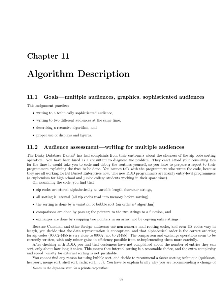 Algorithm Description | PDF | Control Flow | Algorithms And Data Structures