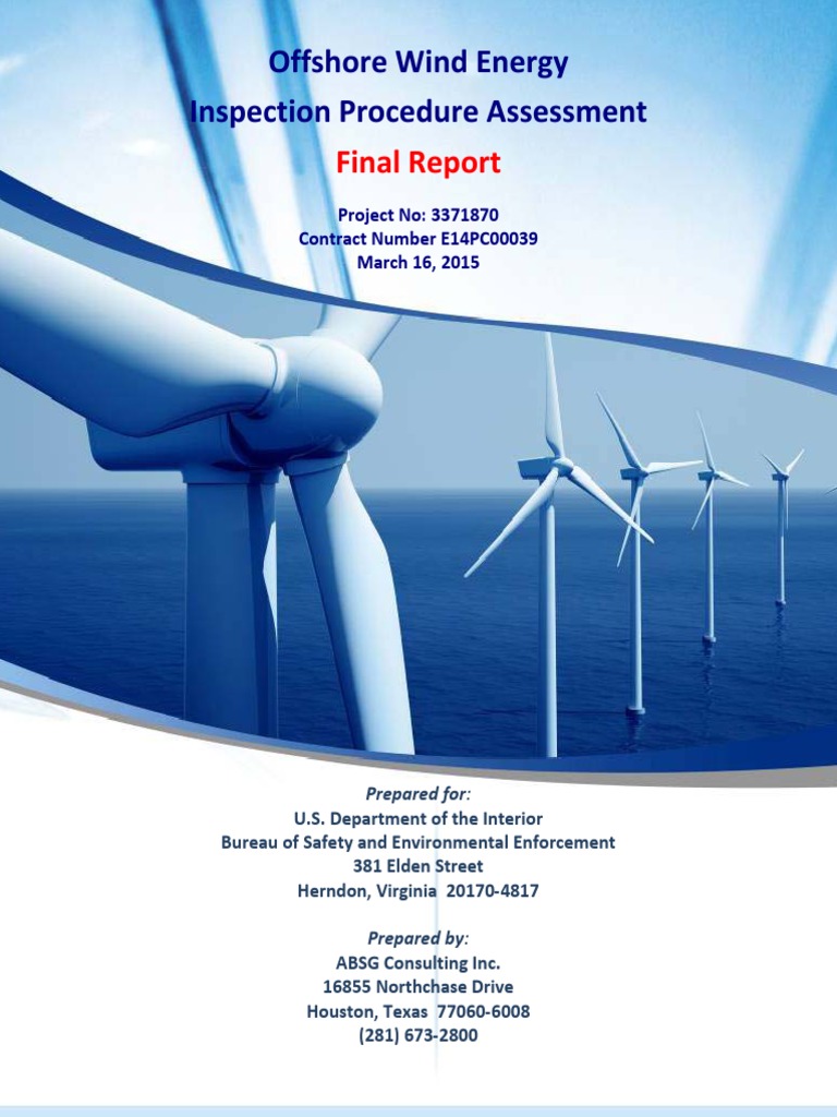 Checklist | PDF | Offshore Wind Power | Wind Power