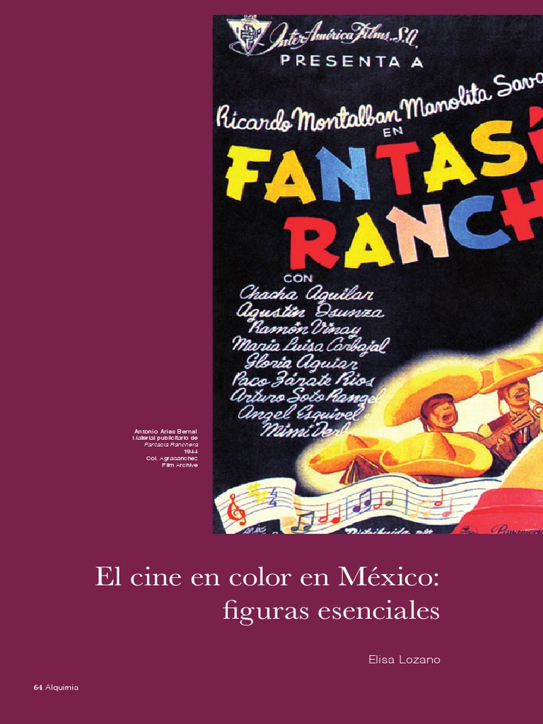 El Cine A Color en México | PDF | México | Cine