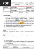 Procedimiento Accidente de Trabajo Axa Colpatria | PDF | Accidente (general) | Salud y bienestar