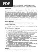 CSR Project Proposal Format-1 | PDF | Corporate Social Responsibility ...