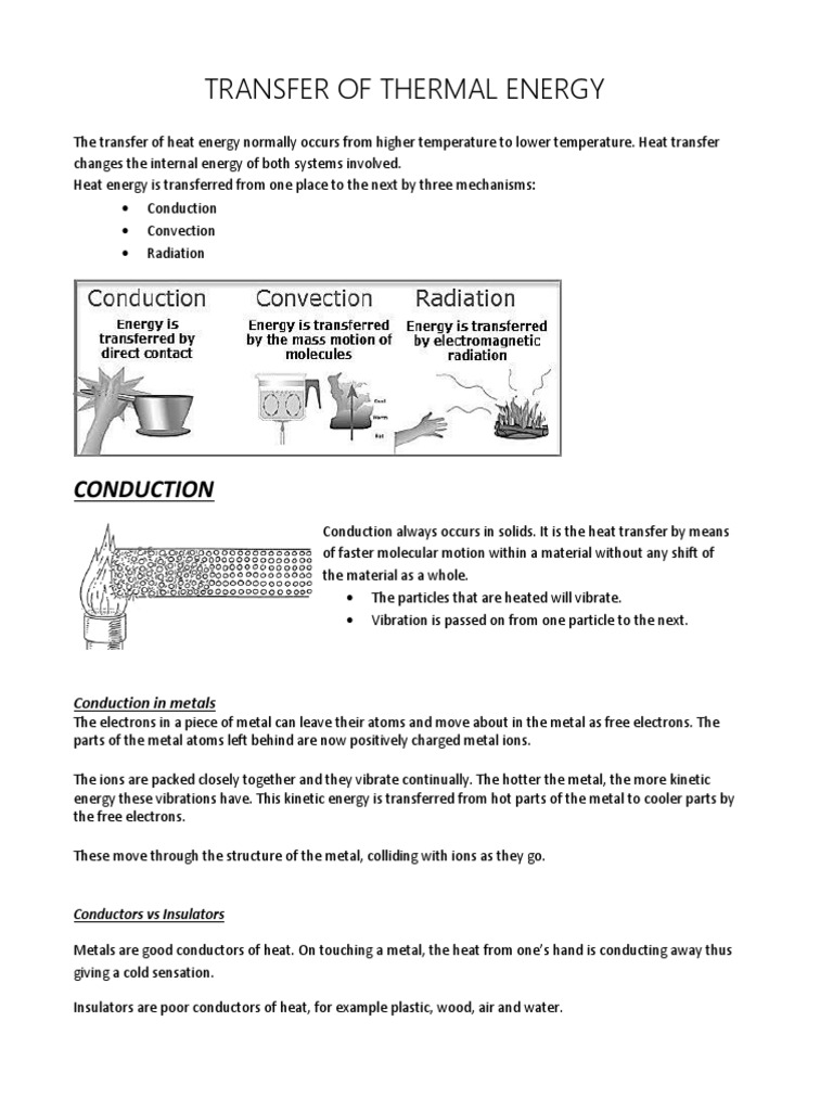 Heat Transfer and Expansion Notes | PDF | Greenhouse Effect | Heat Transfer