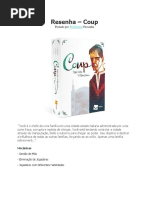 Regras Coup | PDF | Moeda | Cartas de baralho