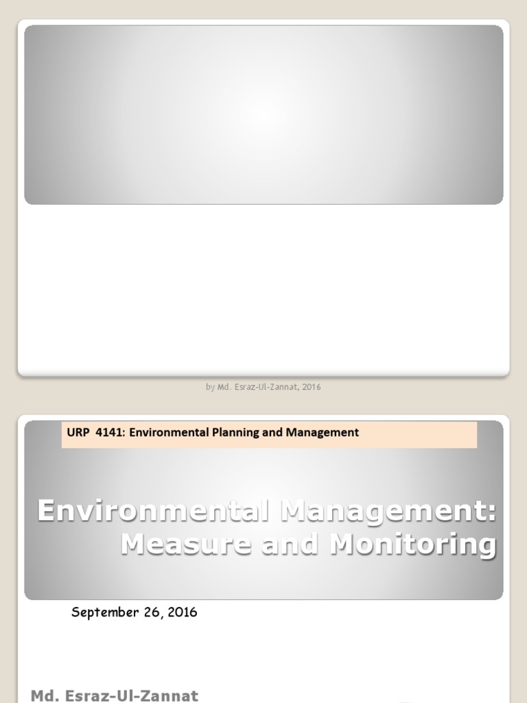 EIA Monitoring EUZ | PDF | Environmental Impact Assessment | Exhaust Gas