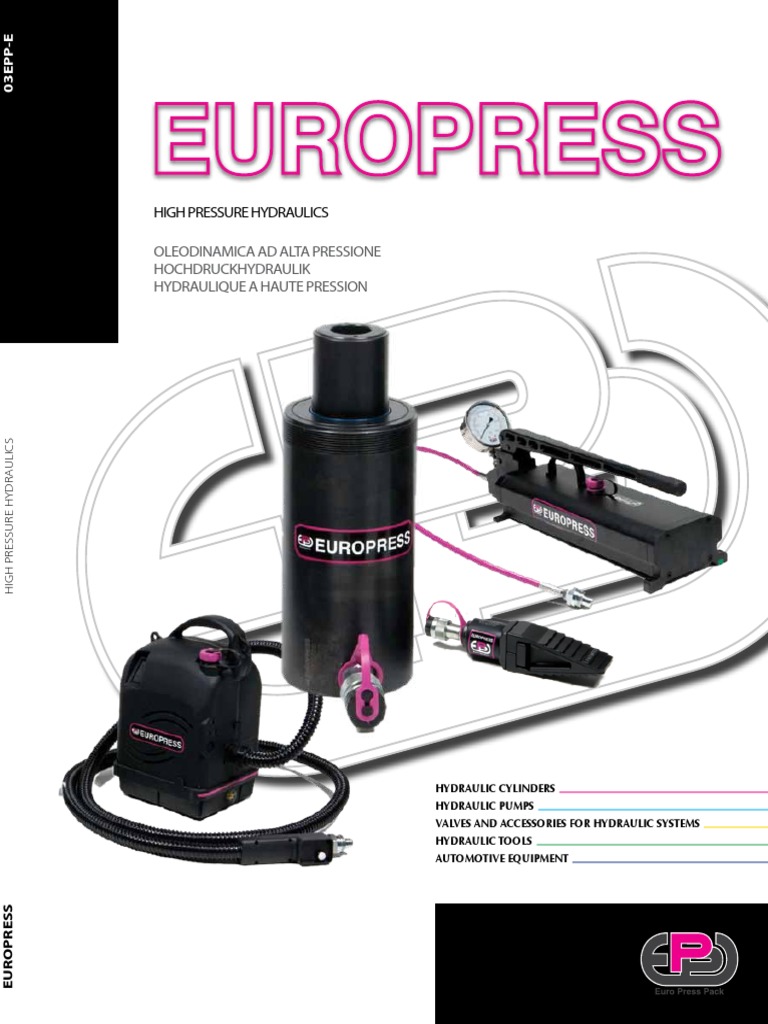 Europress 03EPP E | PDF | Cylinder (Engine) | Corrosion