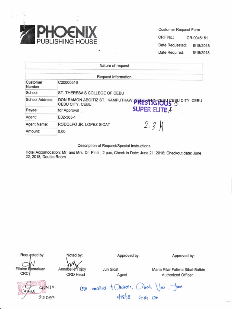 ST - Theresa College of Cebu | PDF