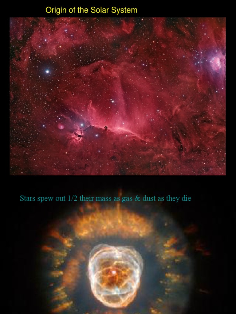 Origin of The Solar System | PDF | Formation And Evolution Of The Solar ...