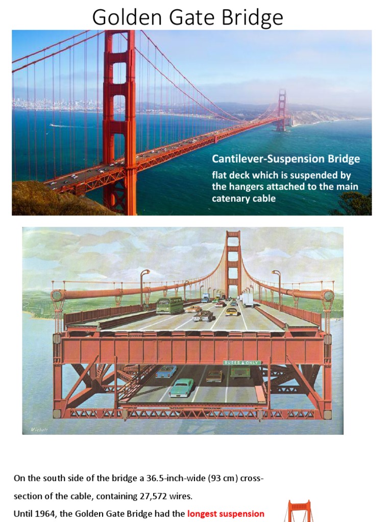 Golden Gate Bridge | PDF | Structural Engineering | Civil Engineering