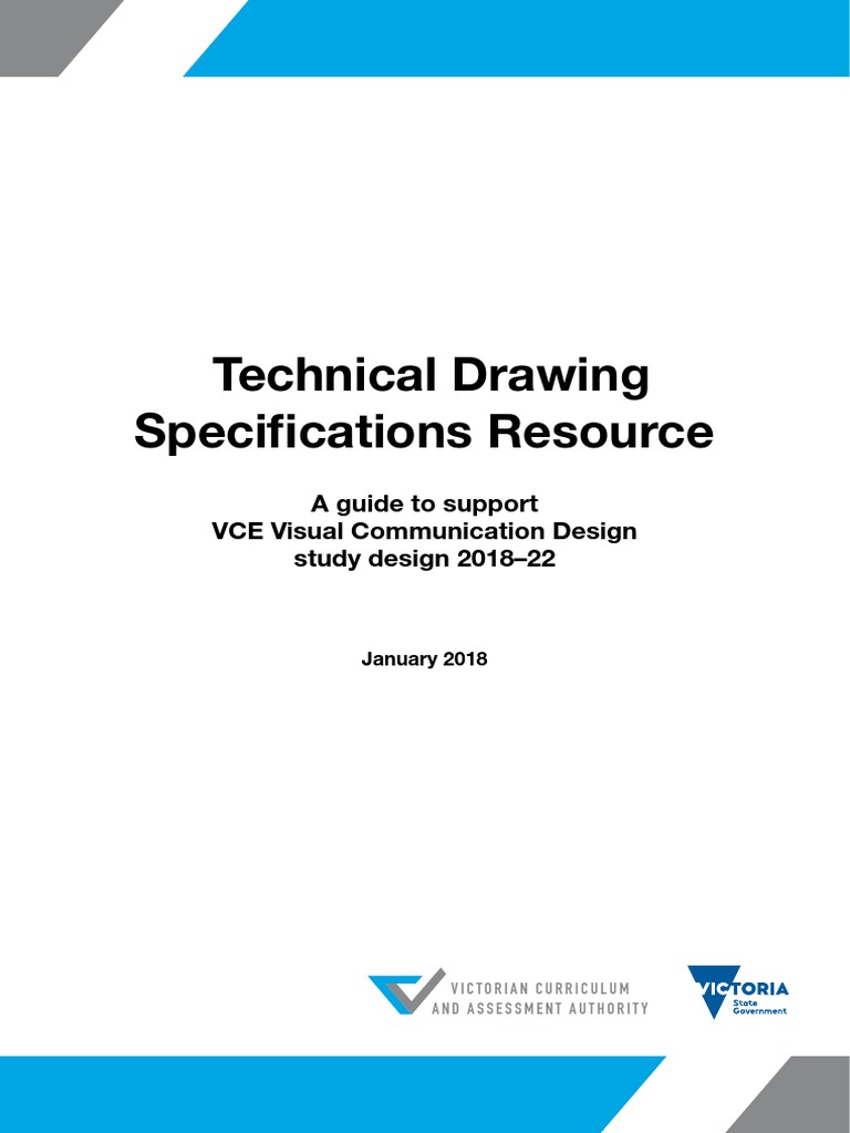 VCE Technical Drawing Specs | PDF | Perspective (Graphical) | Technical ...