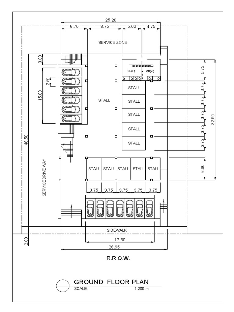 Ground Floor Plan | PDF