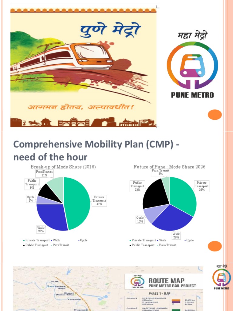 PUNE METRO Presentation July 2017 | PDF | Tunnel | Rapid Transit