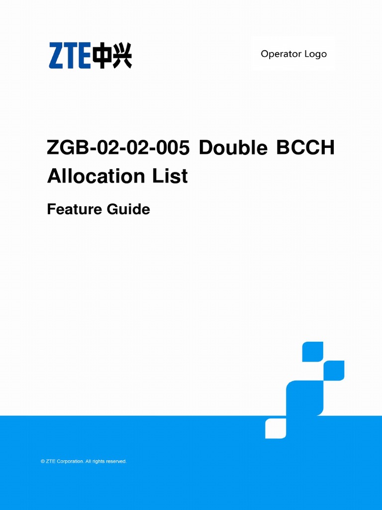 Double BCCH Allocation | PDF | Telecommunications | Information And ...