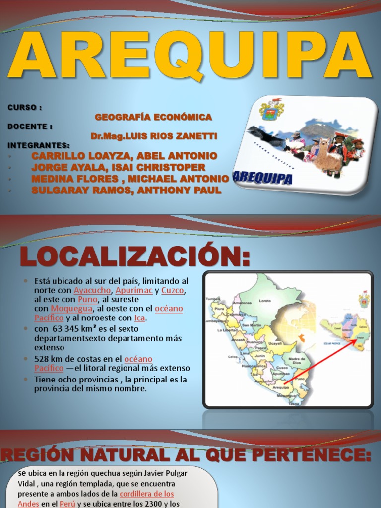Arequipa Final 2 | PDF | Perú