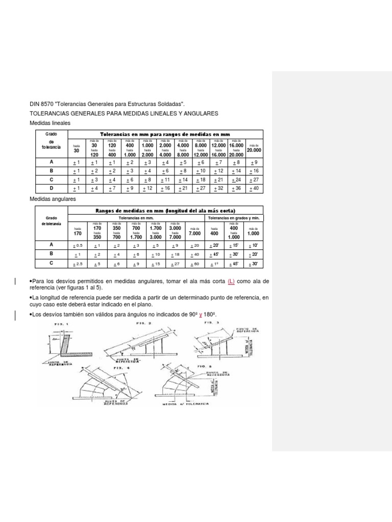 DIN 8570 y AWS D1 Modelo para MV | PDF | Unión | Soldadura