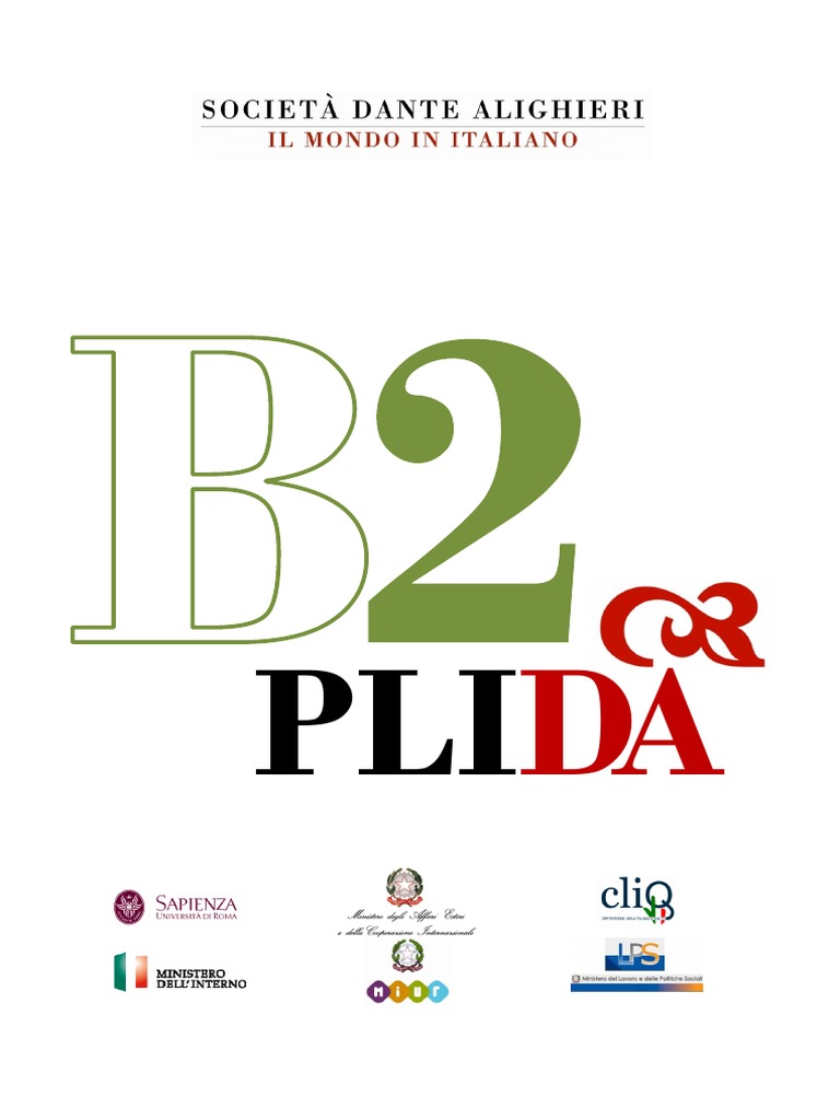 PLIDA B2 - Nuovo Formato - Quaderno Delle Specifiche | PDF