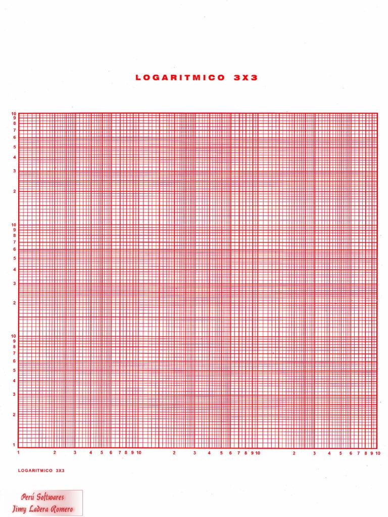 Hoja Logaritmica PDF | PDF