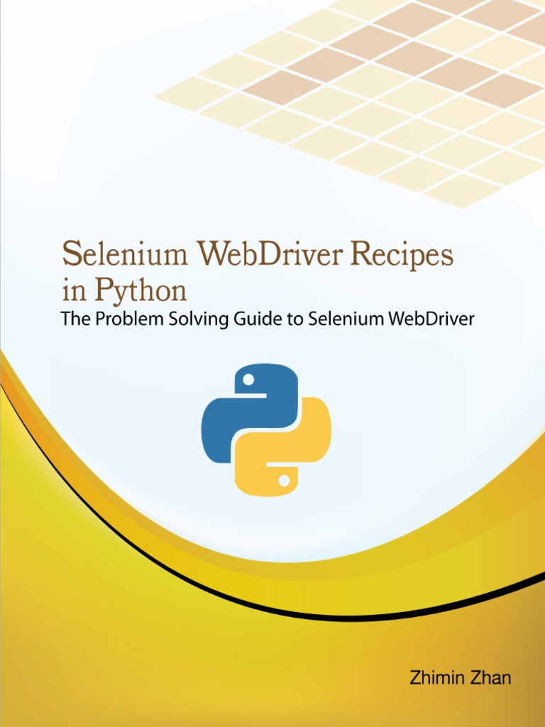 Selenium Recipes in Python Sample | PDF | Selenium (Software) | Hyperlink