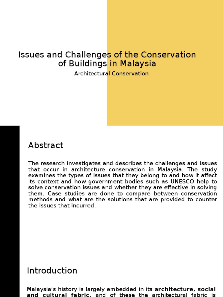 Architectural Conservation | PDF | World Heritage Site | Cultural Heritage