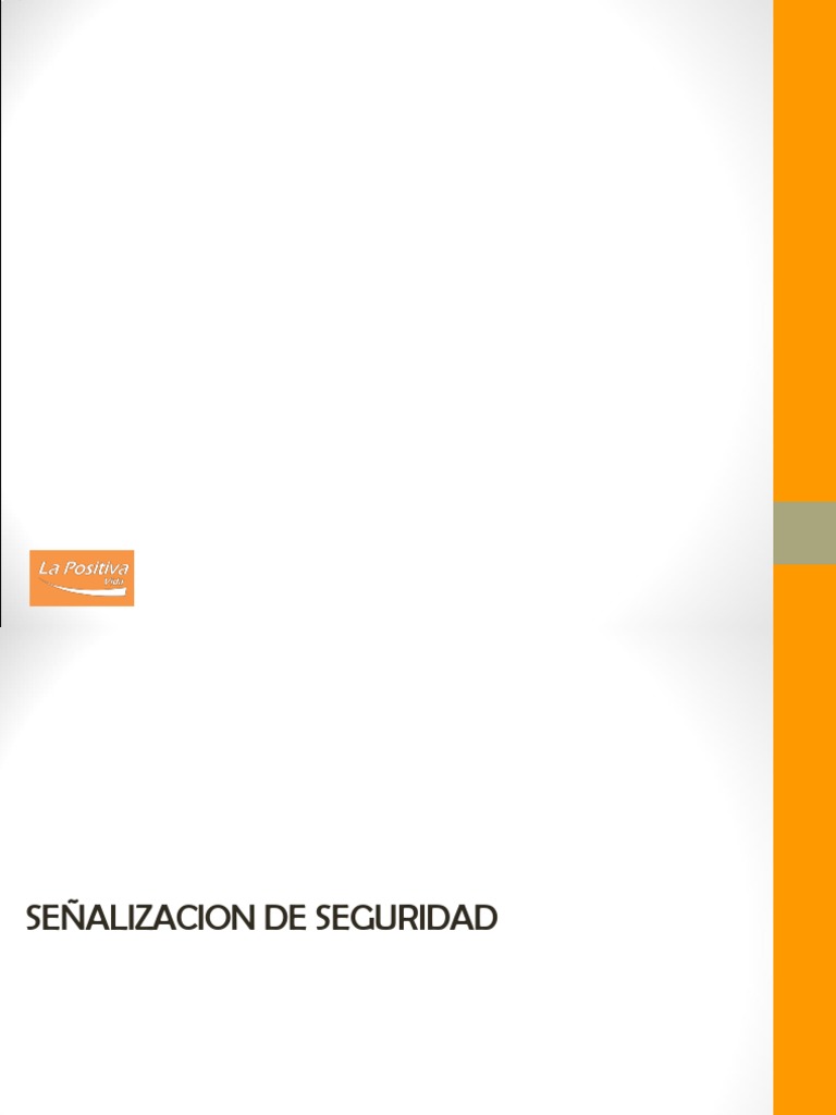 Señales de Seguridad en el Trabajo | PDF | Señalización ...