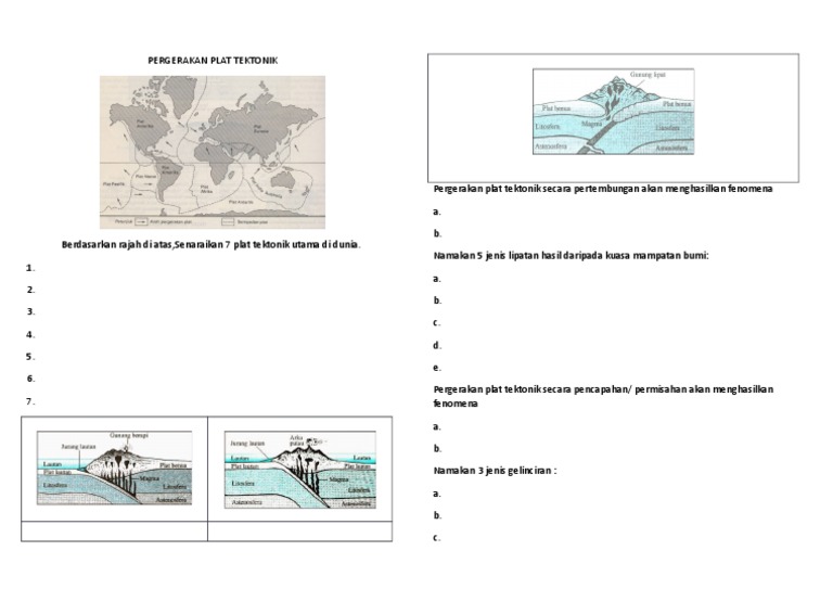 Pergerakan Plat Tektonik | PDF