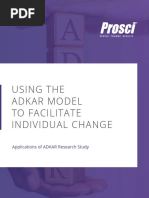 ADKAR Assessment Worksheet Guide | PDF | Change Management | Learning
