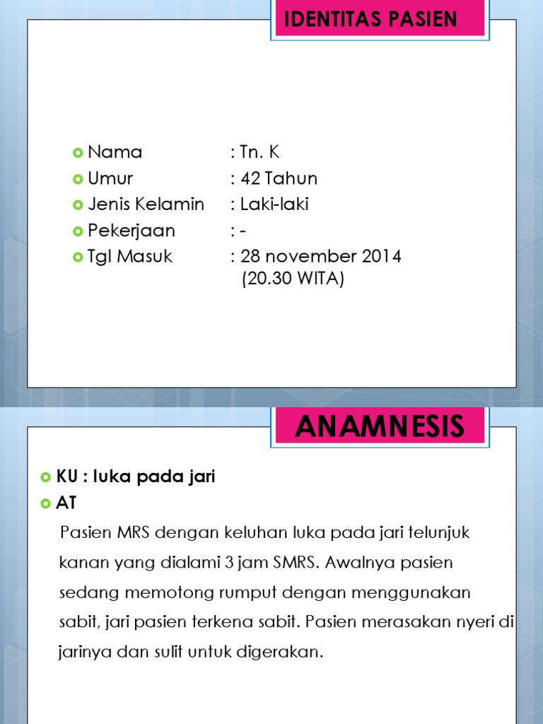 TN K. Fraktur Digiti II Manus Dekstra | PDF