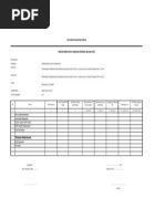 Formulir Perencanaan Pengadaan | PDF