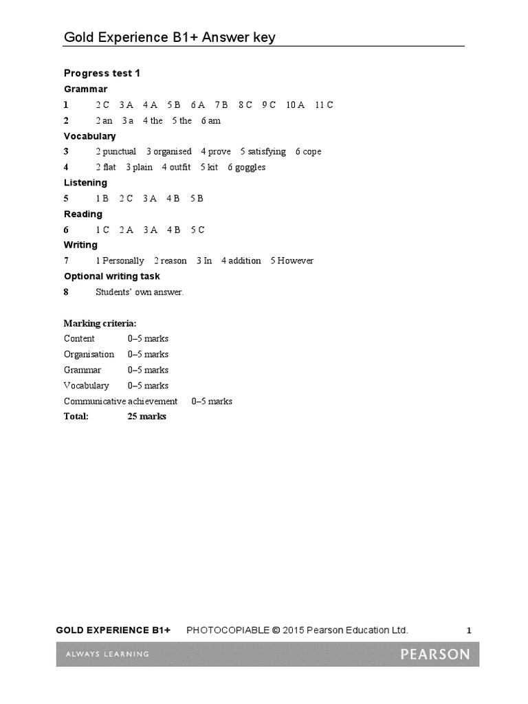 Test AnswerKey Split Merge | PDF | Vocabulary