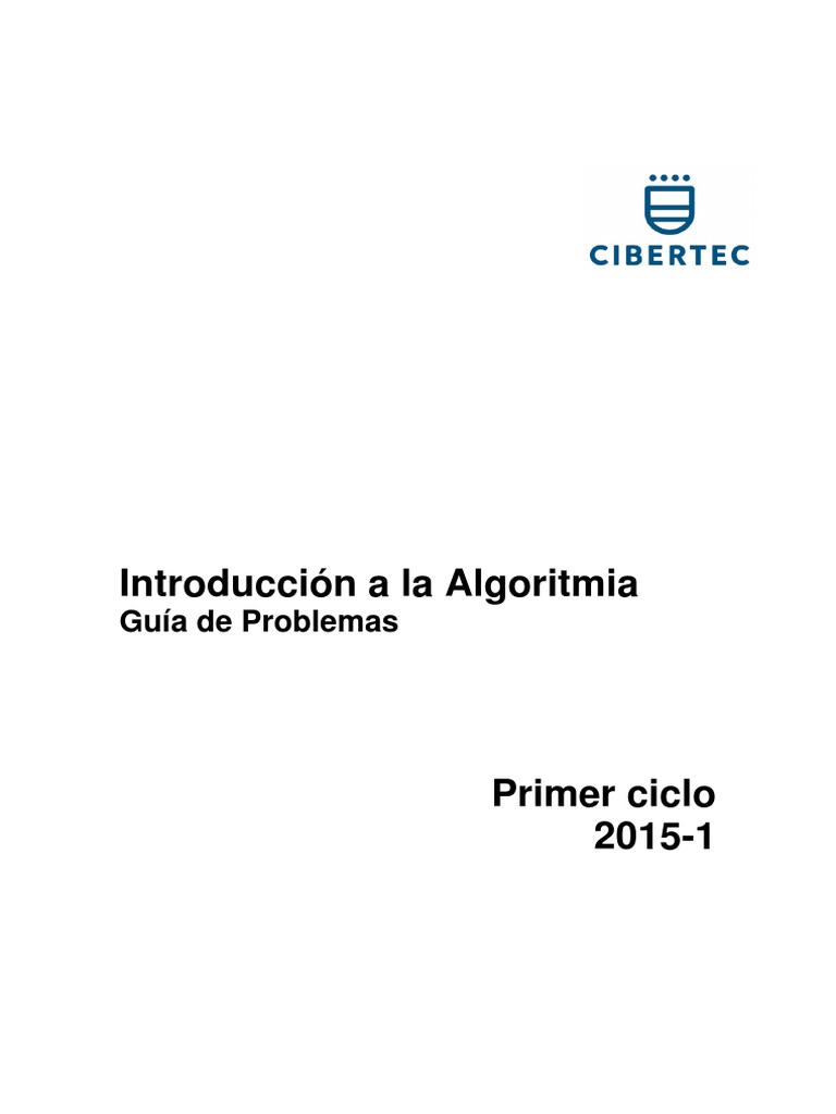 Introducción A La Algoritmia 2015-1 | PDF | Precios | Economias