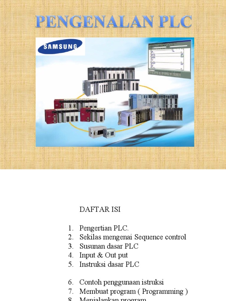 PLC Dasar | PDF