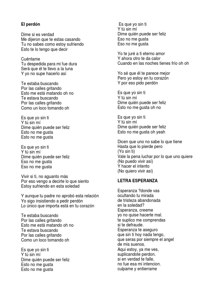 El Perdón | PDF | Perdón | Religión y creencia