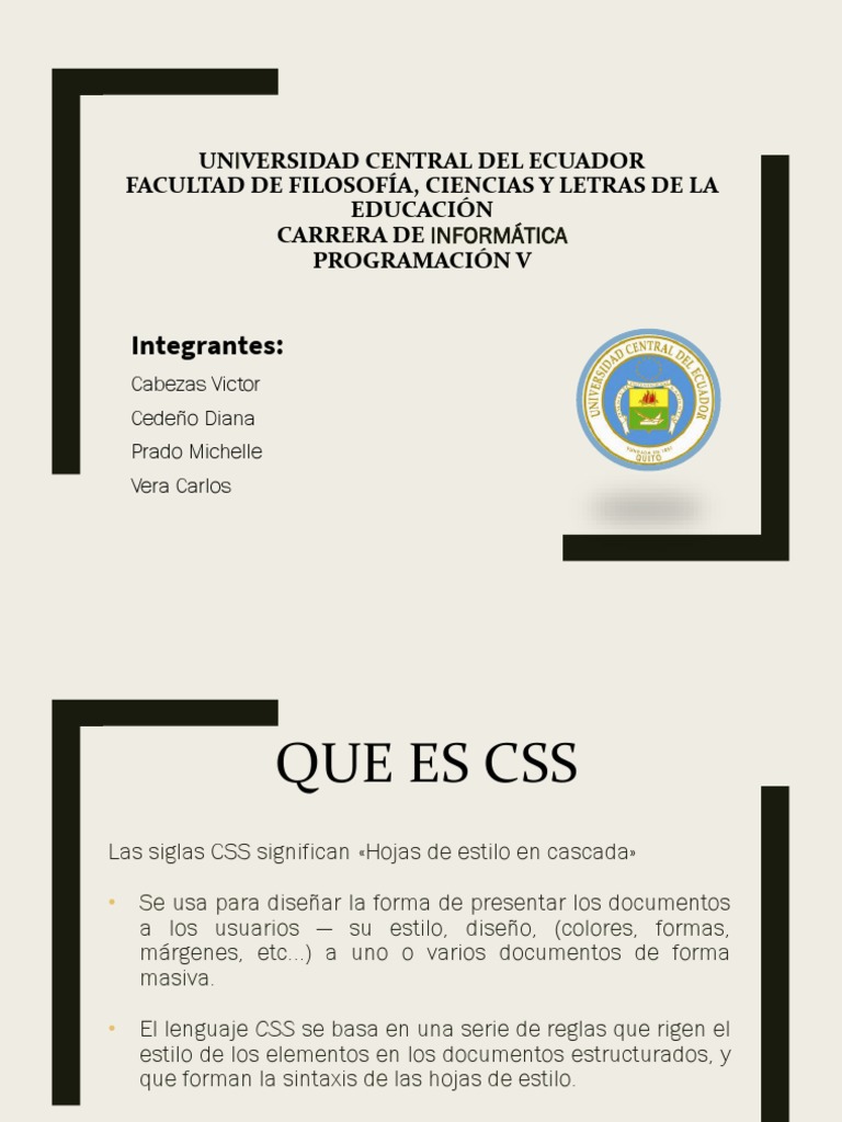 CSS Interno | Hojas de estilo en cascada | HTML