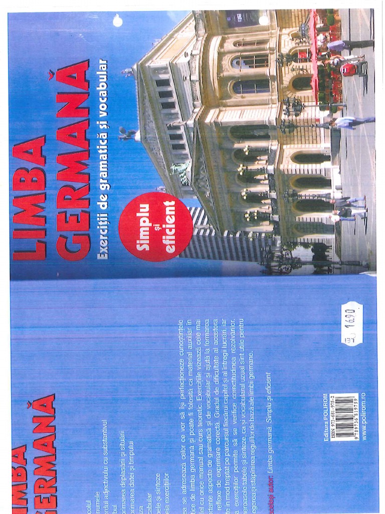 Germana-Exercitii de Gramatica | PDF