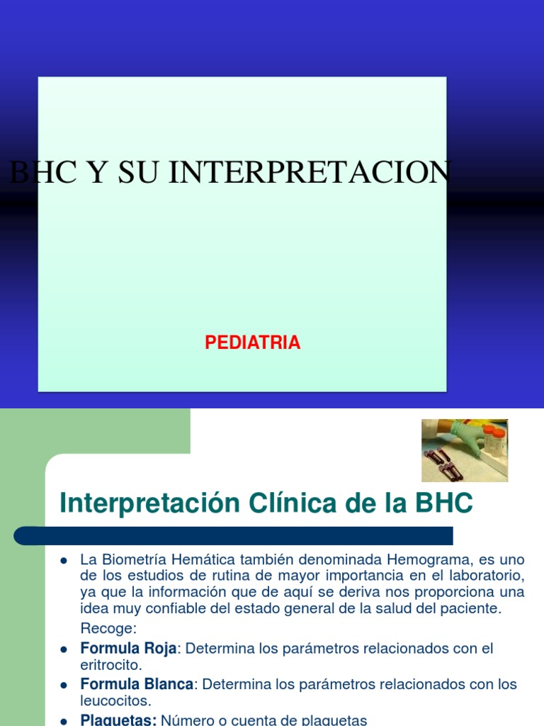Interpretacion de Bhc | Leucocito | Inflamación