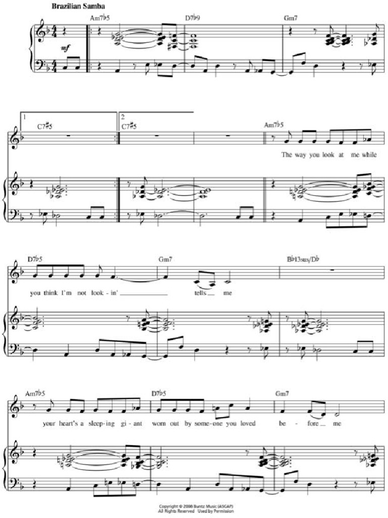 I Know You Know Sheet Music PDF | PDF