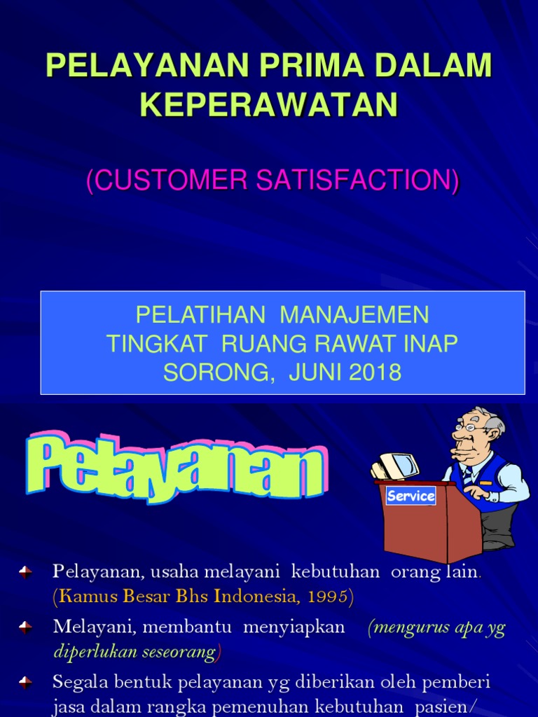 Pelayanan PRIMA 2018 | PDF