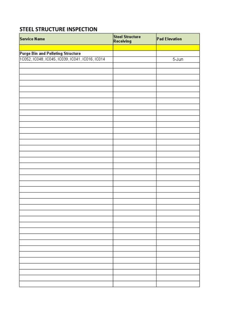Monitoring Inspection STR | PDF
