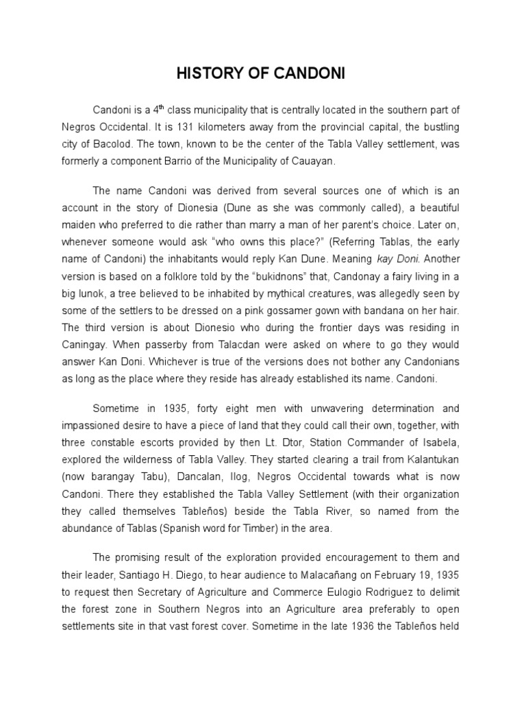 42 To 47 - History of Candoni | PDF