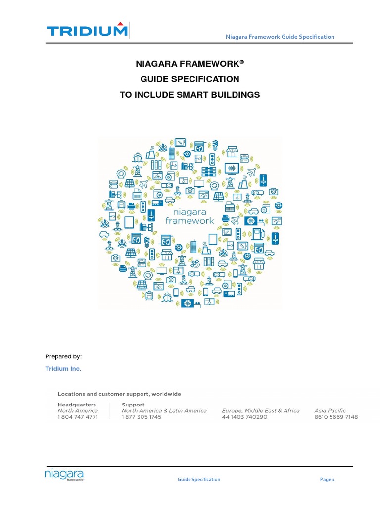 Niagara Framework Middleware Specification Pdf Port Computer