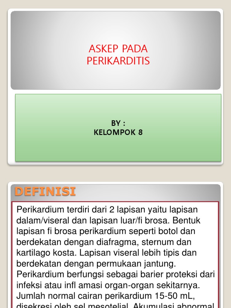 PERIKARDITIS | PDF