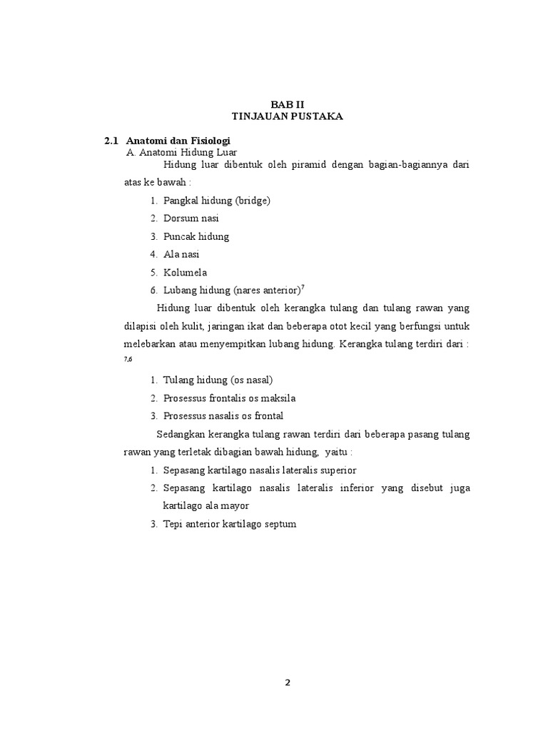 BAB II Perforasi Septum | PDF