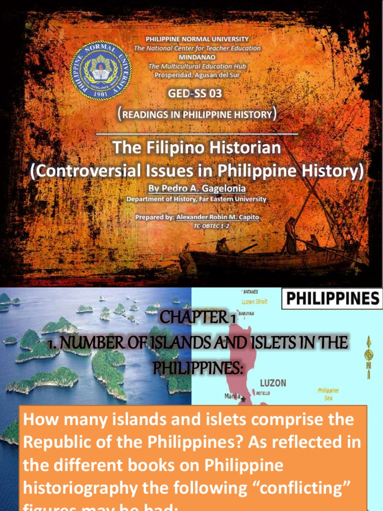 Philippinehistorycontroversialissuesbypedrogageloniachapters1 3 ...