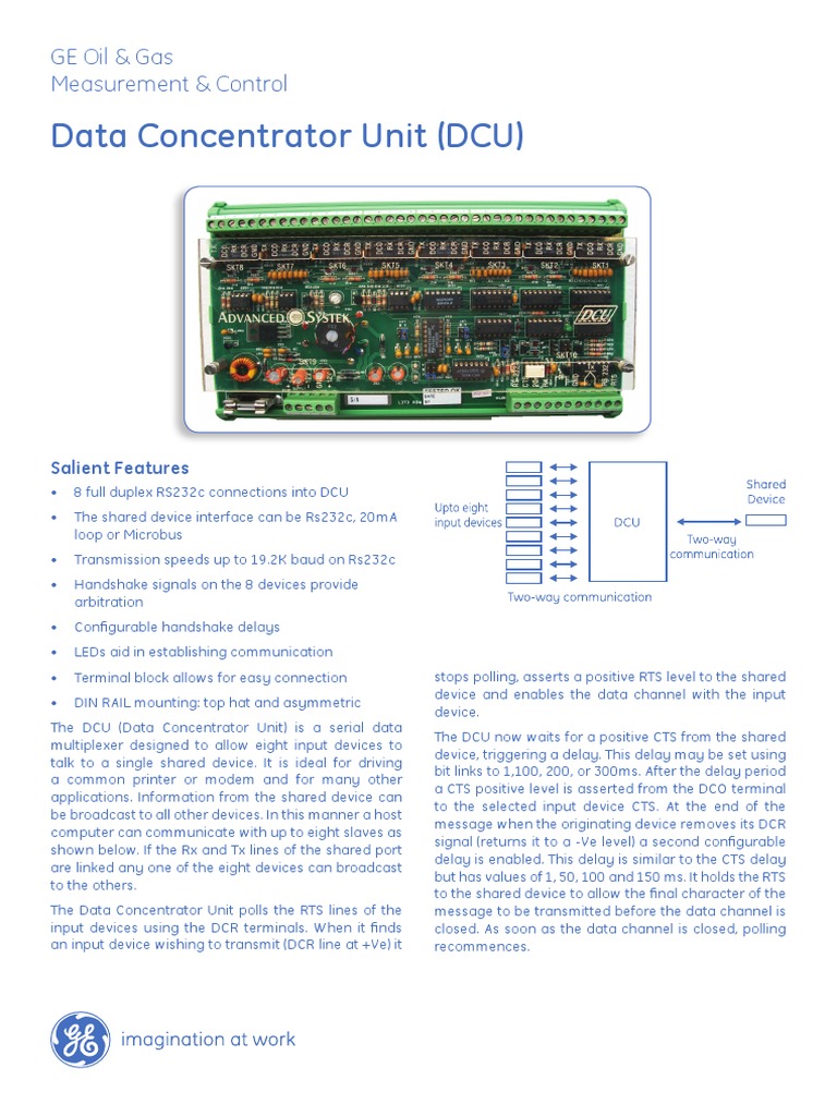 Data Concentrator Unit (DCU) | PDF | Manufactured Goods | Electrical ...
