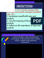 Signs and Symbols | PDF | Symbols | Lesson Plan