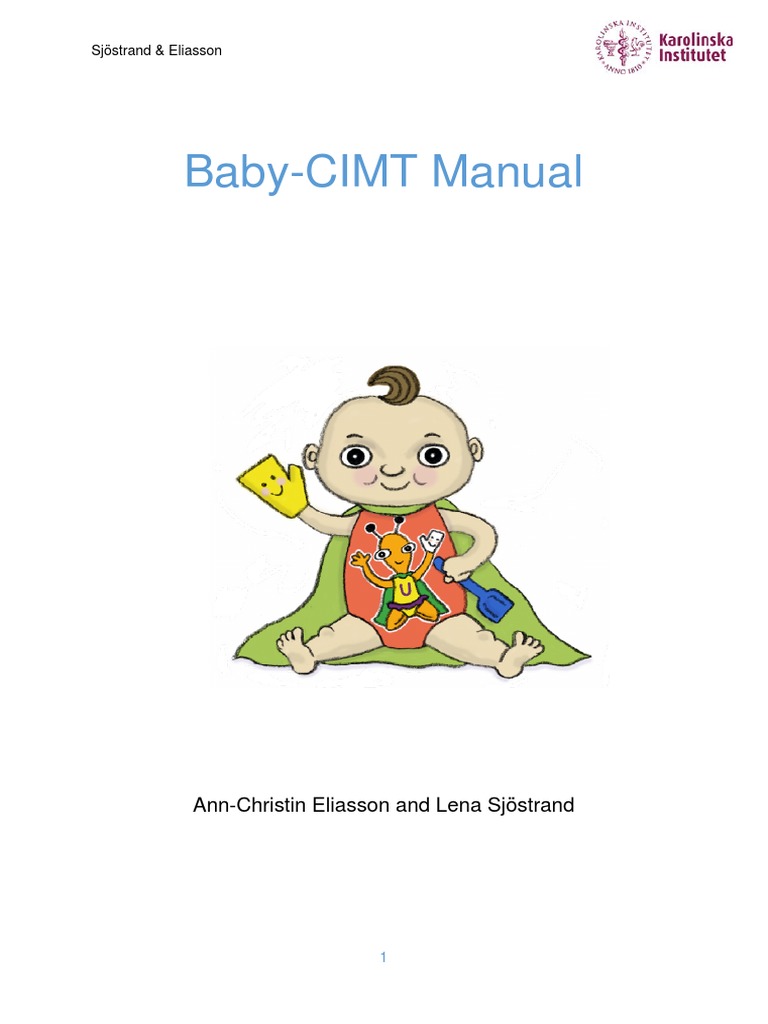Baby-cimt Manual 20151125 | Toys | Psychotherapy