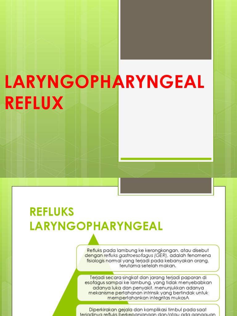 Refluks Laringofaringeal | PDF