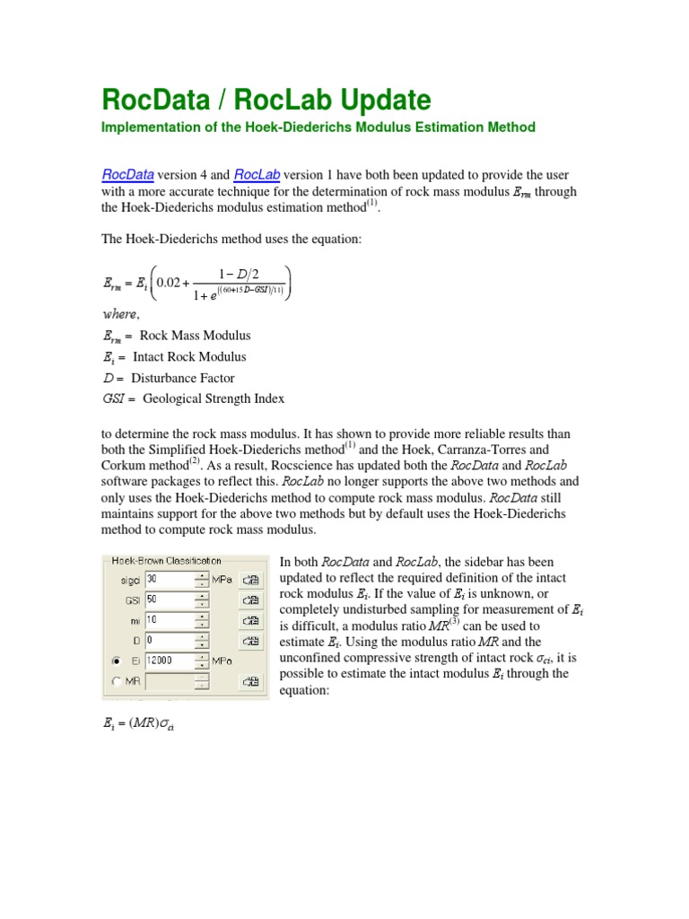 Guía RocData - RocLab | PDF | Computing | Computing And Information Technology